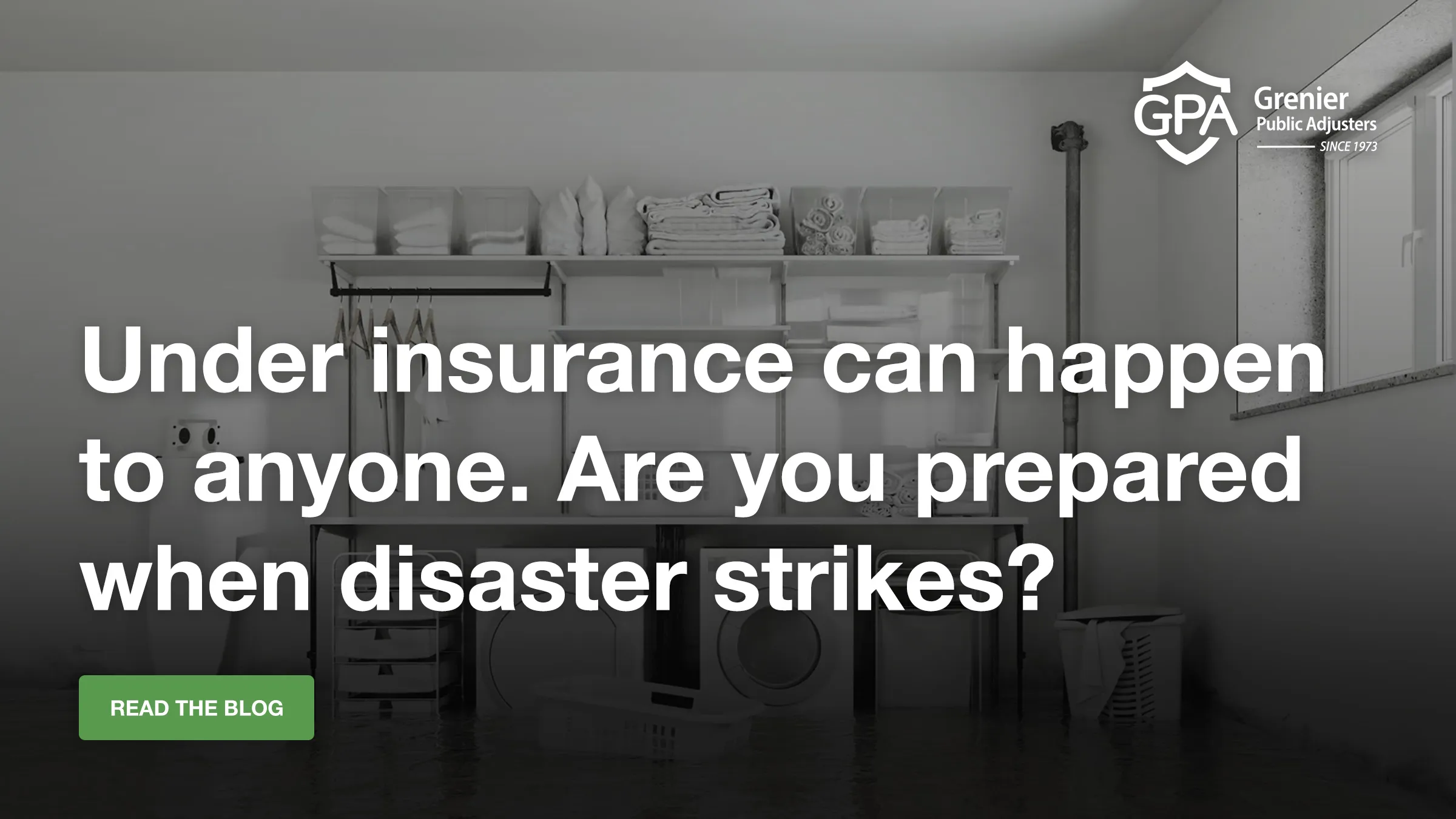 Under insurance can happen to anyone. Are you prepared when disaster ...